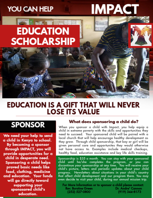 Middle School Educational Newsletter Page | PosterMyWall