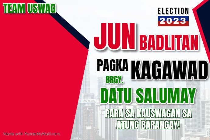 Election Campaign Poster | PosterMyWall