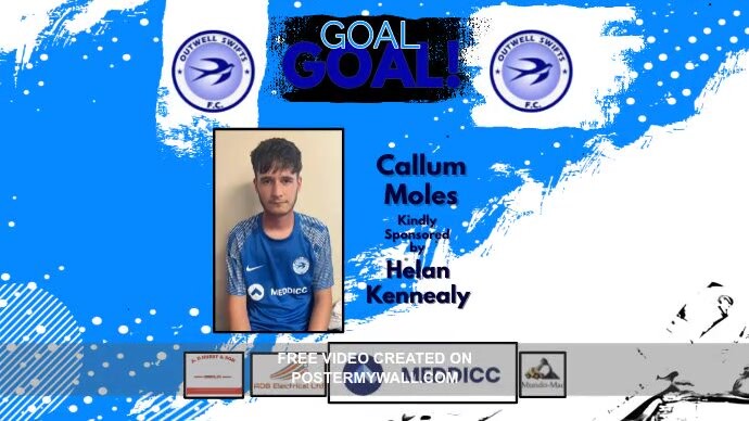 Copy of Callum Moles - GOAL | PosterMyWall