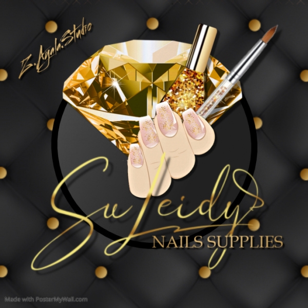 Copy of Su Leidy Nails Supplies Luxury Logo | PosterMyWall