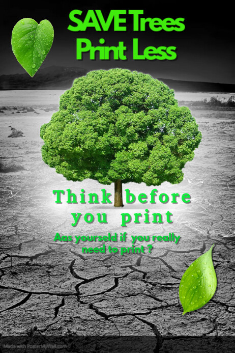 Environment Poster Template | PosterMyWall