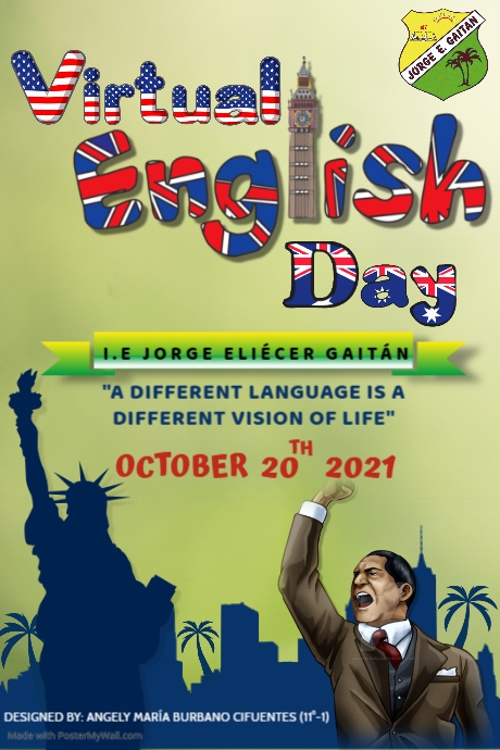 Copy of Poster English Day_Angely María Burbano Cifuentes_11-1_2021 ...