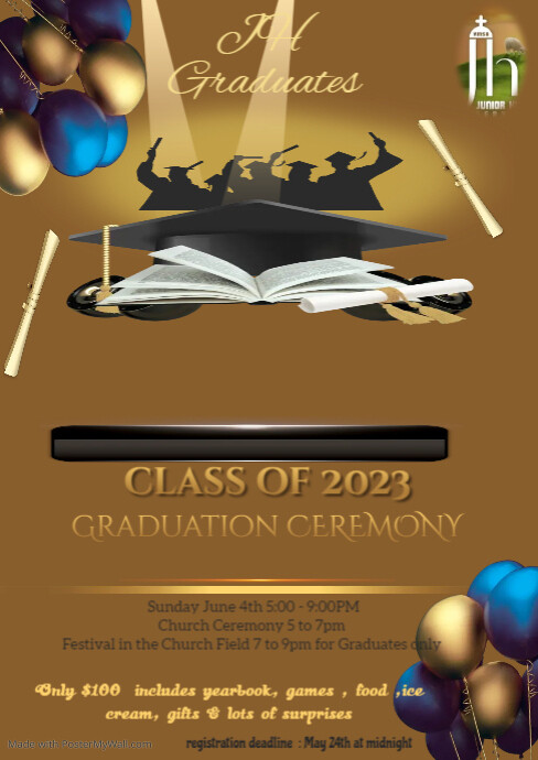 Copy of Graduation | PosterMyWall