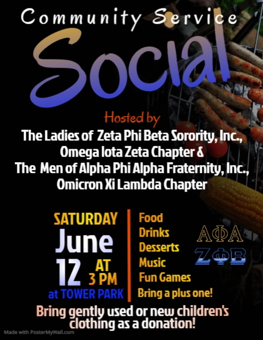 Copy of Community Social Flyer-6/12 | PosterMyWall