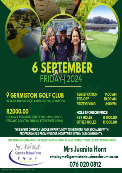 Charity Golf Tournament Flyer | PosterMyWall