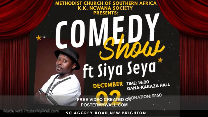 Comedy Night Facebook Cover Video | PosterMyWall