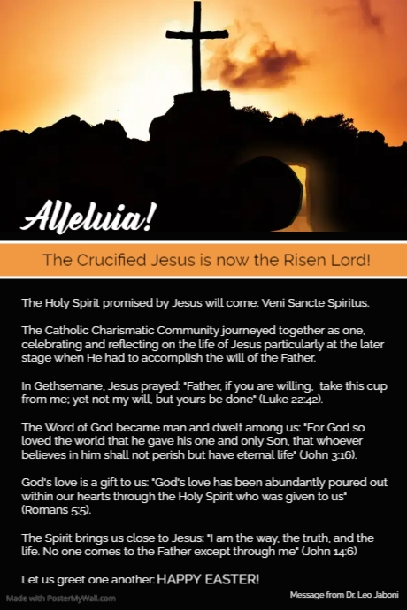 Resurrection Sunday | PosterMyWall