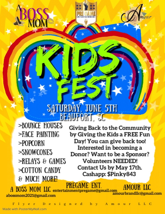 Copy of Kids Fun Day Flyer | PosterMyWall