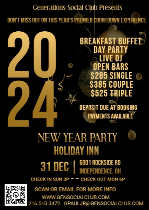 New Year Party 2023 (1) | PosterMyWall