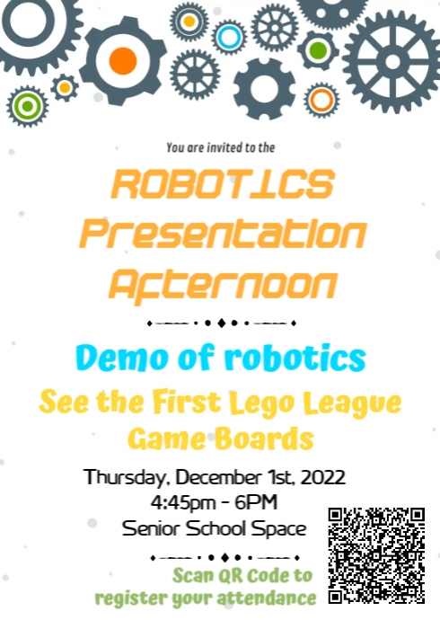 Copy of Robotics Taster | PosterMyWall