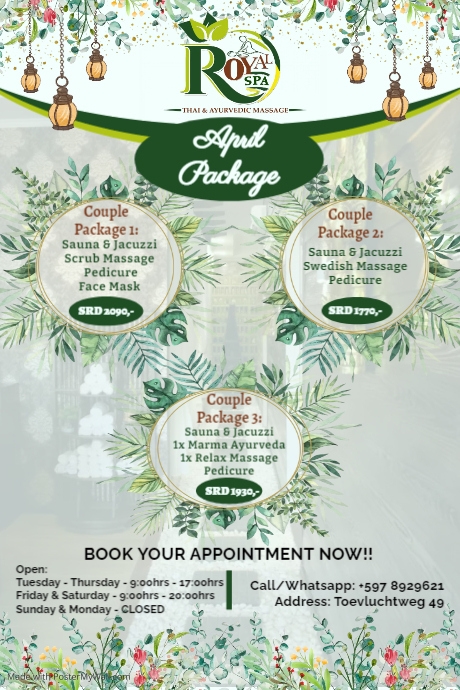 Copy of April Upcoming Events Calendar | PosterMyWall