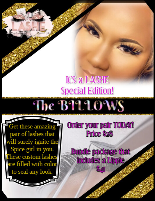 Lash Studio Flyer 2020 | PosterMyWall