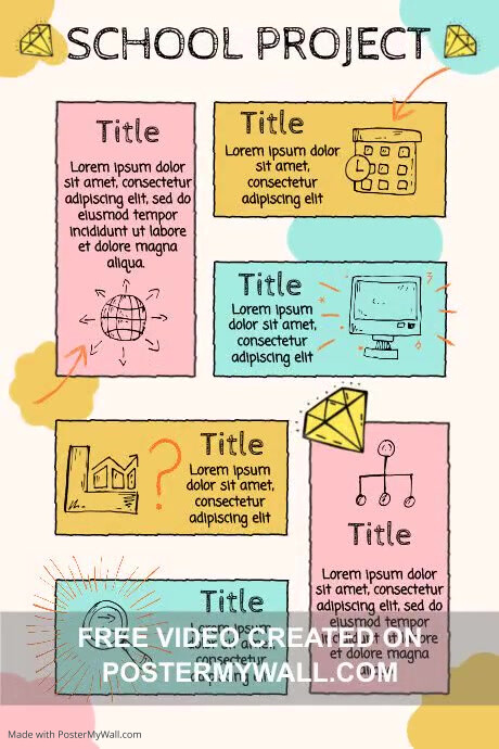 Copy of School Project Poster Presentation | PosterMyWall
