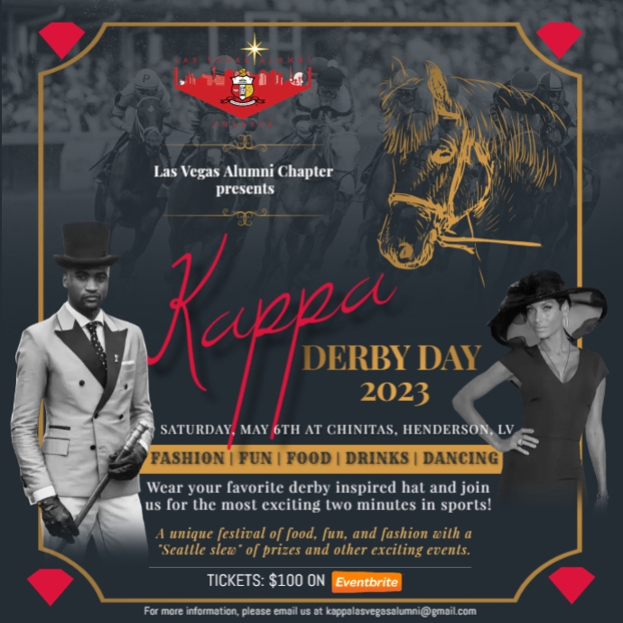 3rd Annual Kappa Derby Flyer | PosterMyWall