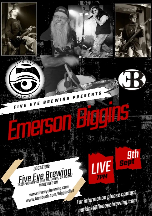 Rock Night Flyer | PosterMyWall