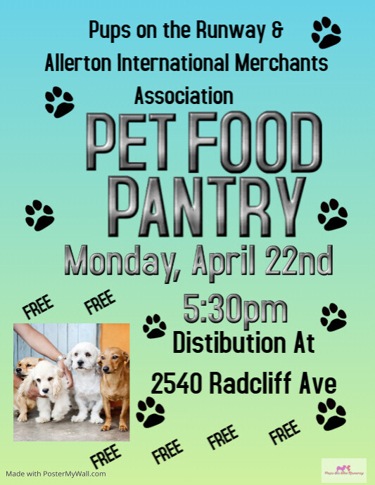 Pet Food Pantry | PosterMyWall