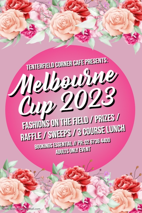 Melbourne Cup Poster | PosterMyWall