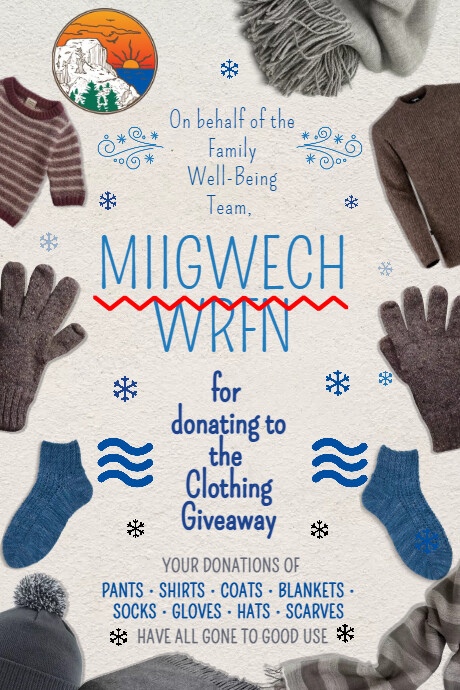 clothing drive | PosterMyWall