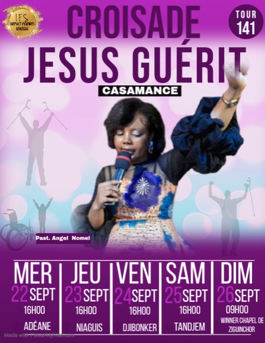 Copy of Copie de Church Crusade Flyer Template | PosterMyWall