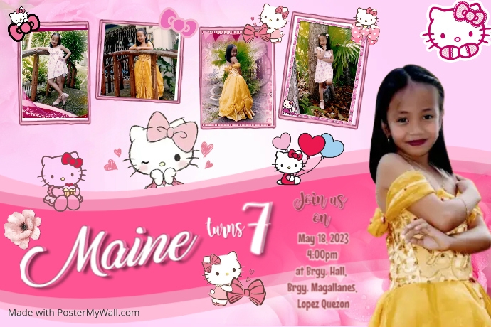 Hello Kitty Theme | PosterMyWall