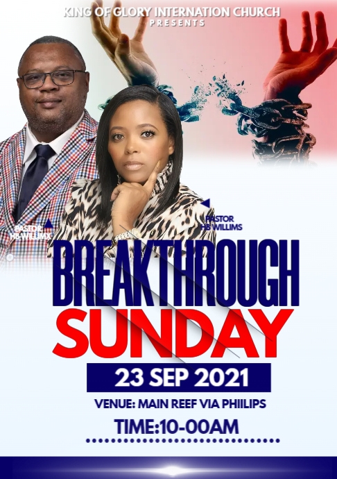 Copy of breakthrough | PosterMyWall