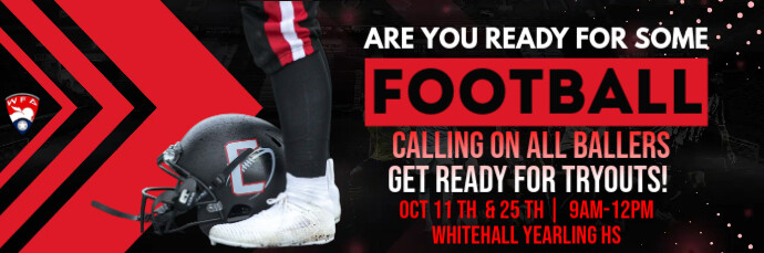 Football Tournament Registration Email Header | PosterMyWall