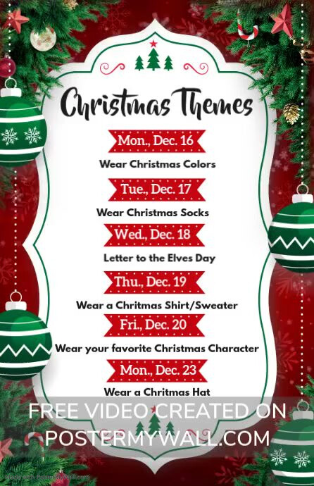 Christmas Themes | PosterMyWall