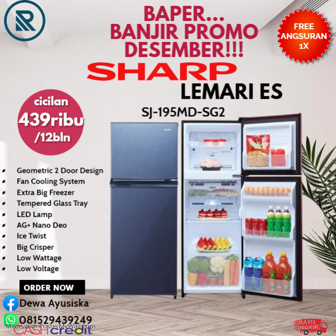 fridge electronics gadgets sale flyer | PosterMyWall