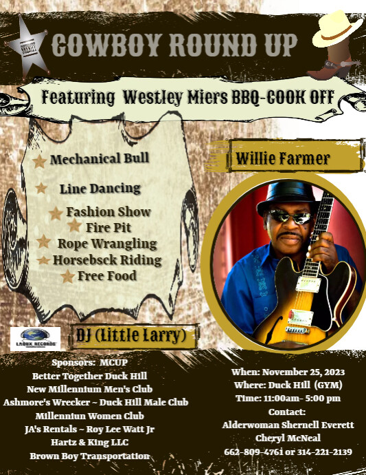 Western Wednesday Flyer | PosterMyWall