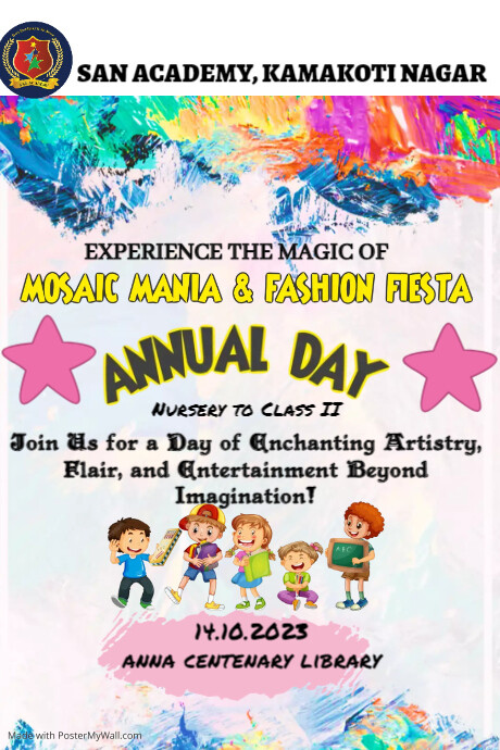 KIDS FUN DAY POSTER (1) | PosterMyWall