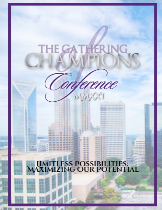 Conference Program Book Cover | PosterMyWall