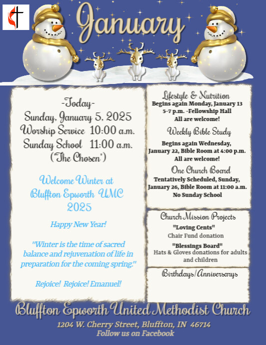 Copy of January Newsletter RBL | PosterMyWall