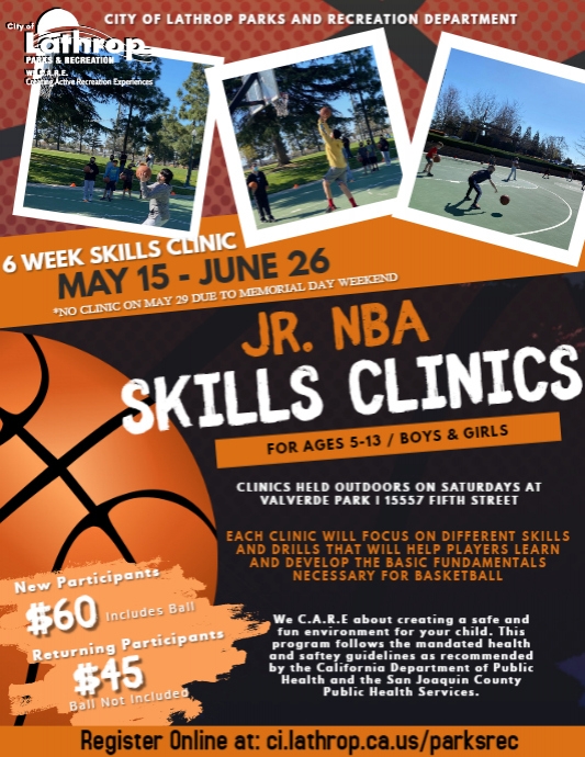Copy of Basketball camp flyer template | PosterMyWall