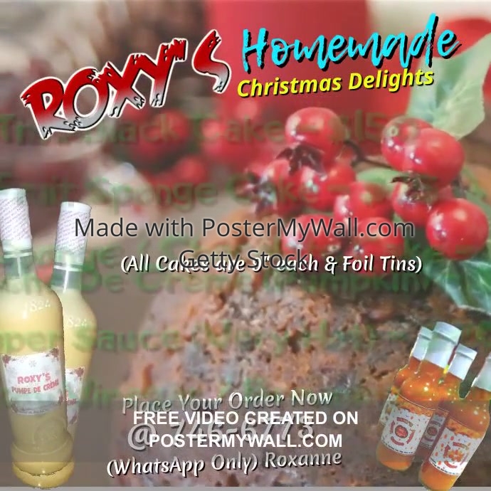 Homemade Christmas Delights | PosterMyWall