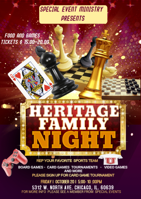 family game night (1) | PosterMyWall