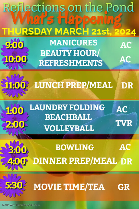 Copy of Copy of Spring Events | PosterMyWall