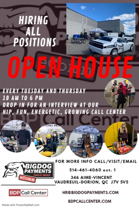OPEN HOUSE ENGLISH | PosterMyWall