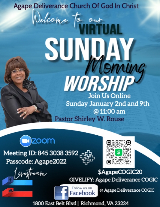 Copy of Sunday Morning service flyer | PosterMyWall
