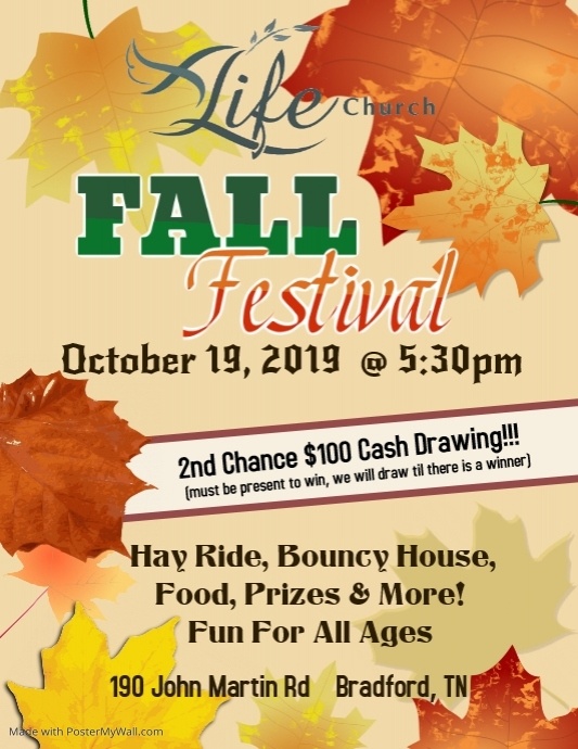 Copy of Fall Flyer Template | PosterMyWall