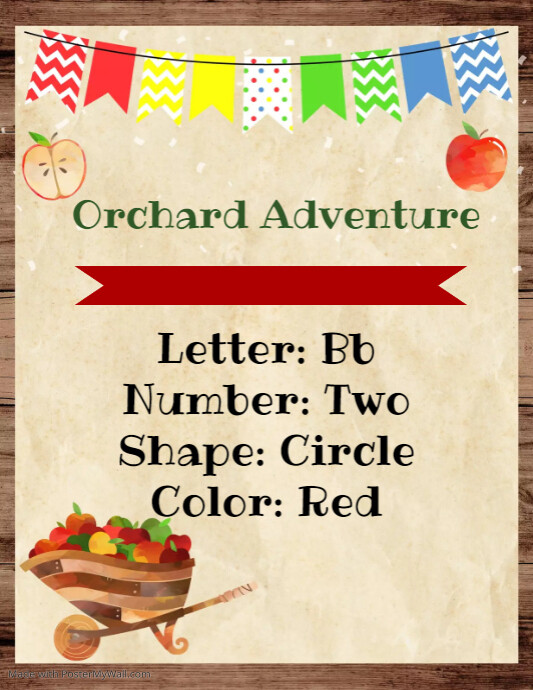 Apple Orchard Trip school flyer | PosterMyWall