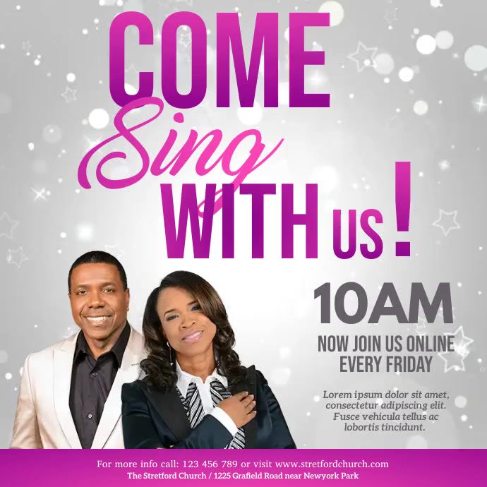 MWED Mass Choir-MEGA Conf1 | PosterMyWall