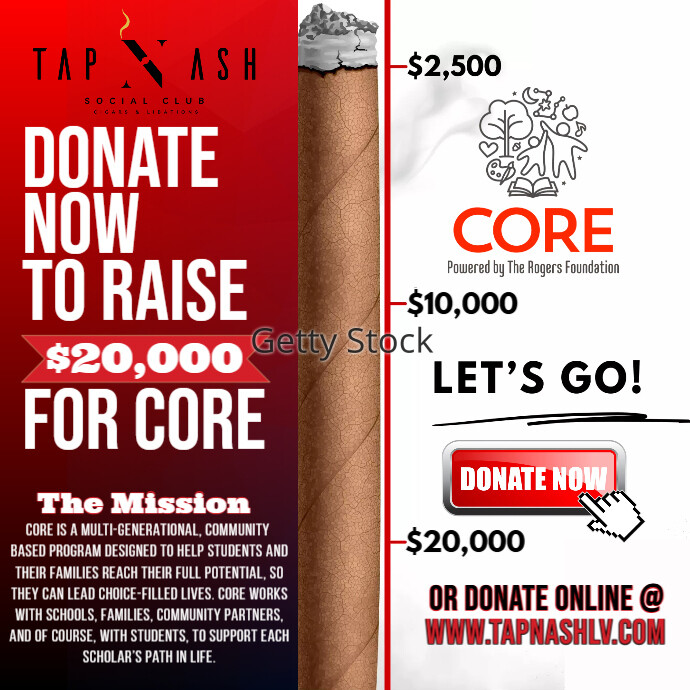 Copy of CORE fundraising flyer | PosterMyWall