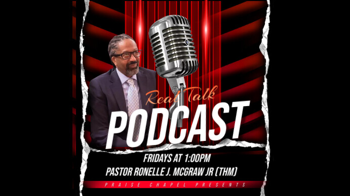 Real Talk Podcast | PosterMyWall
