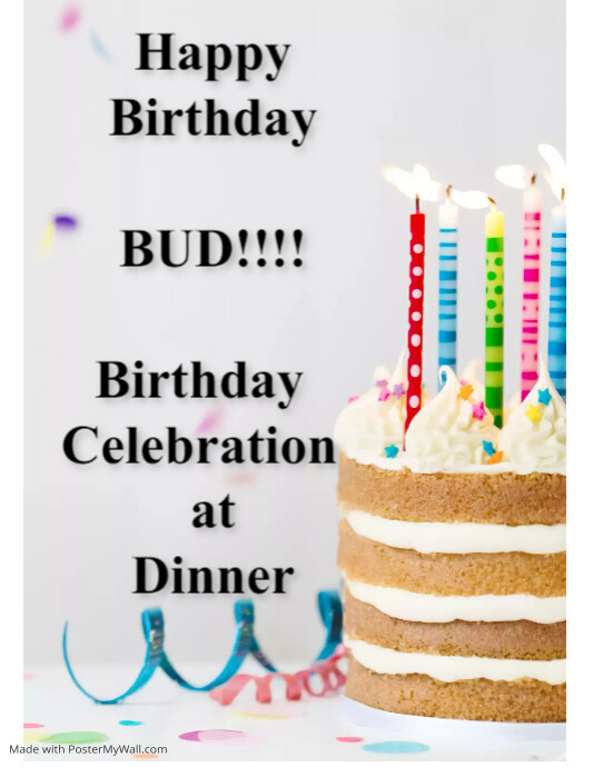 April Birthday | PosterMyWall