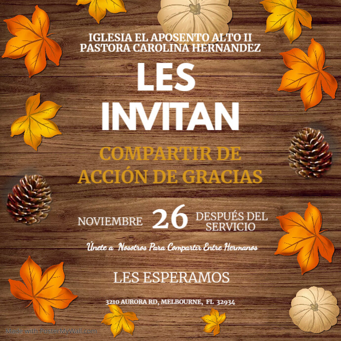 Copy of thanksgiving, happy thanksgiving (2) | PosterMyWall