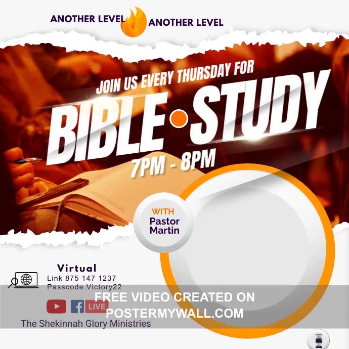 bible study | PosterMyWall