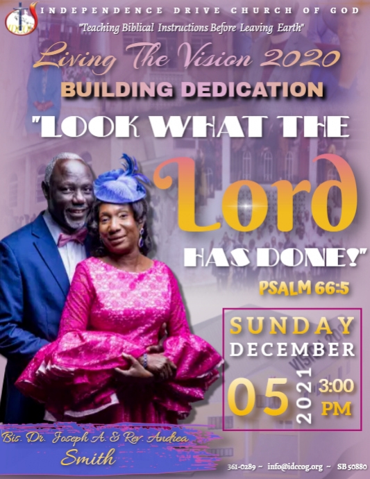 Building Dedication Booklet Cover | PosterMyWall