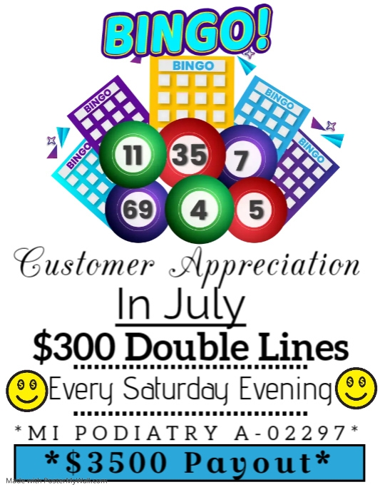 bingo poster | PosterMyWall