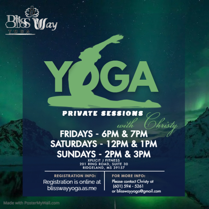 Acroyoga Class for Ladies Workshop Flyer | PosterMyWall