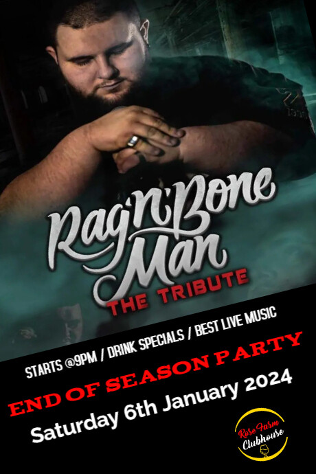 concert band singer flyer template with picture replace | PosterMyWall